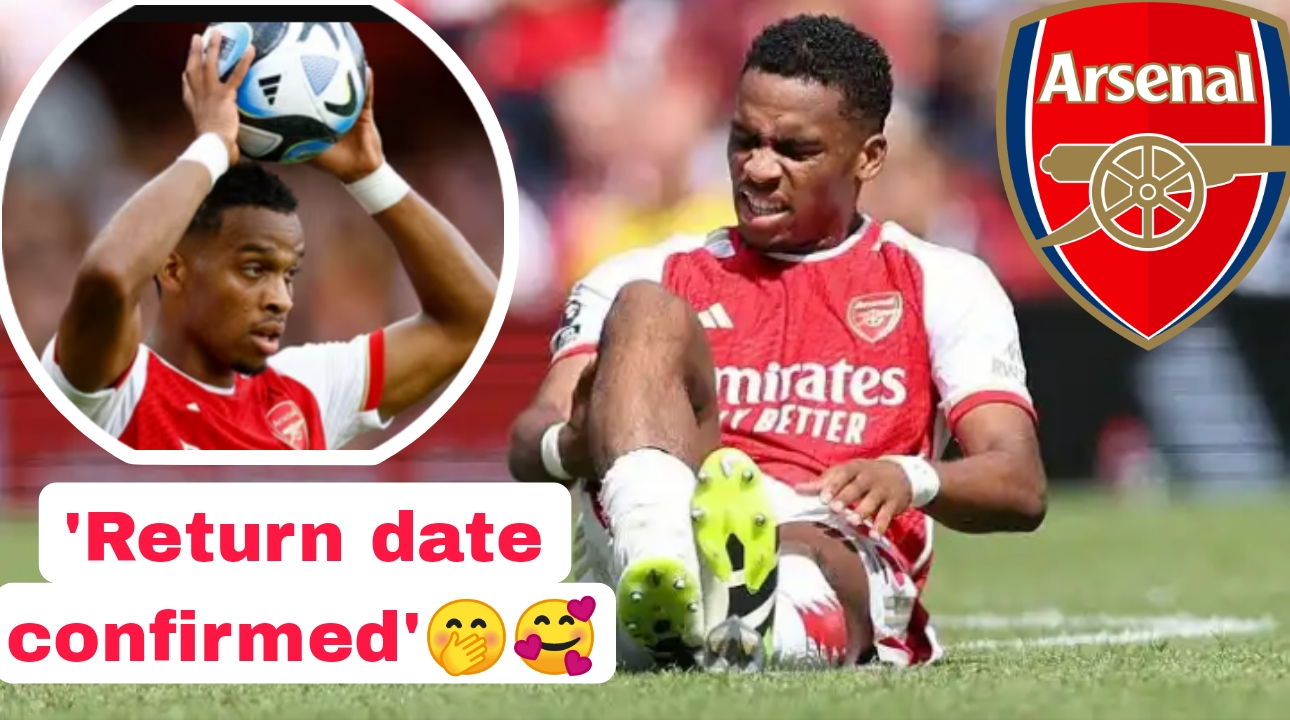 Return date confirmed - Arsenal confirm Jurrien Timber return date from ...