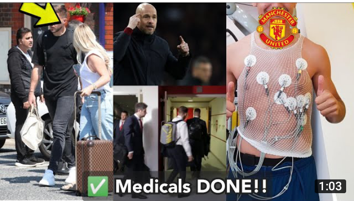 HERE WE GO: MAN UNITED 4th summer signing has just arrived at the ...
