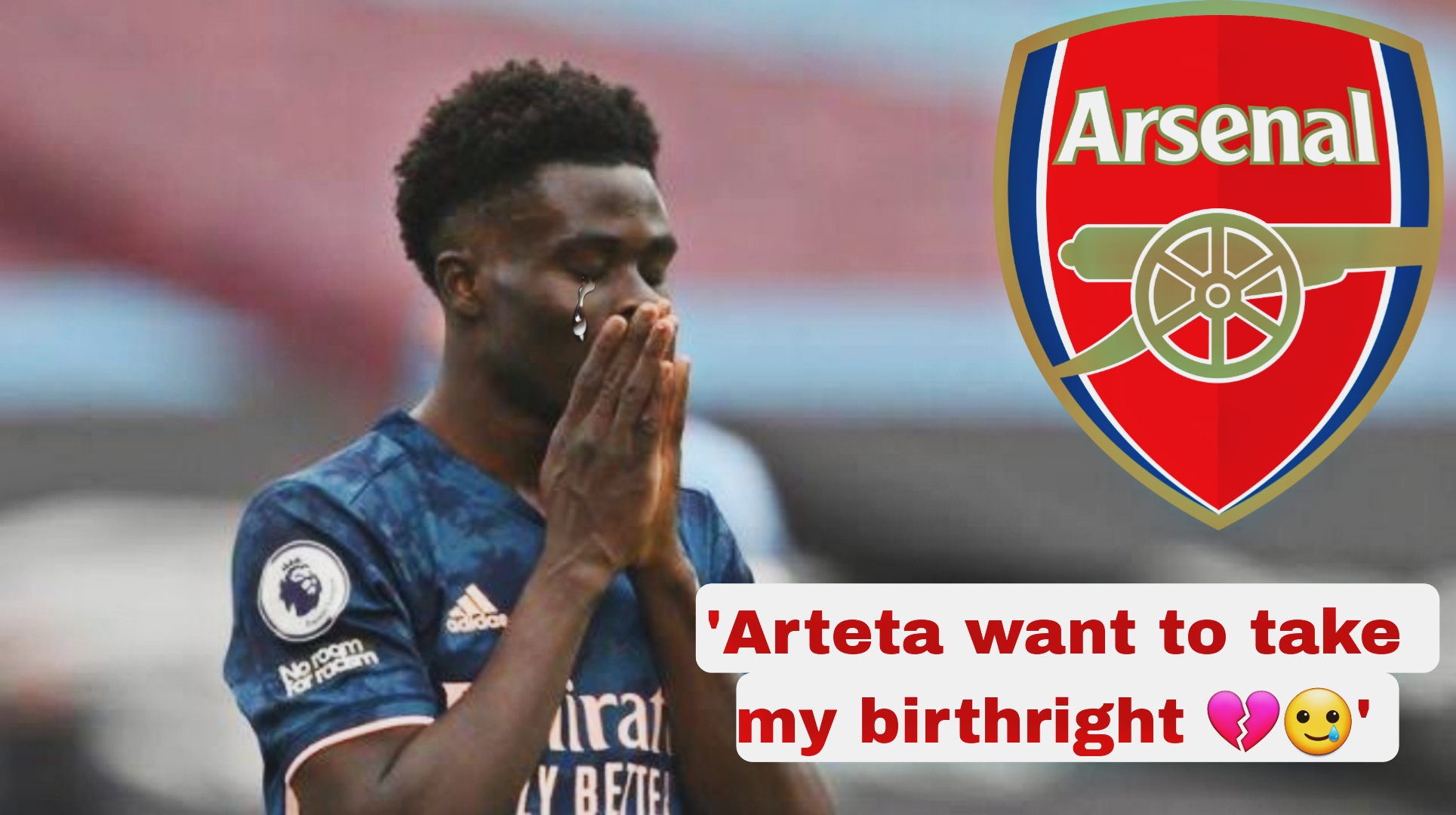 I'm not happy to start from bench': Bukayo Saka is UNHAPPY as £70m ...