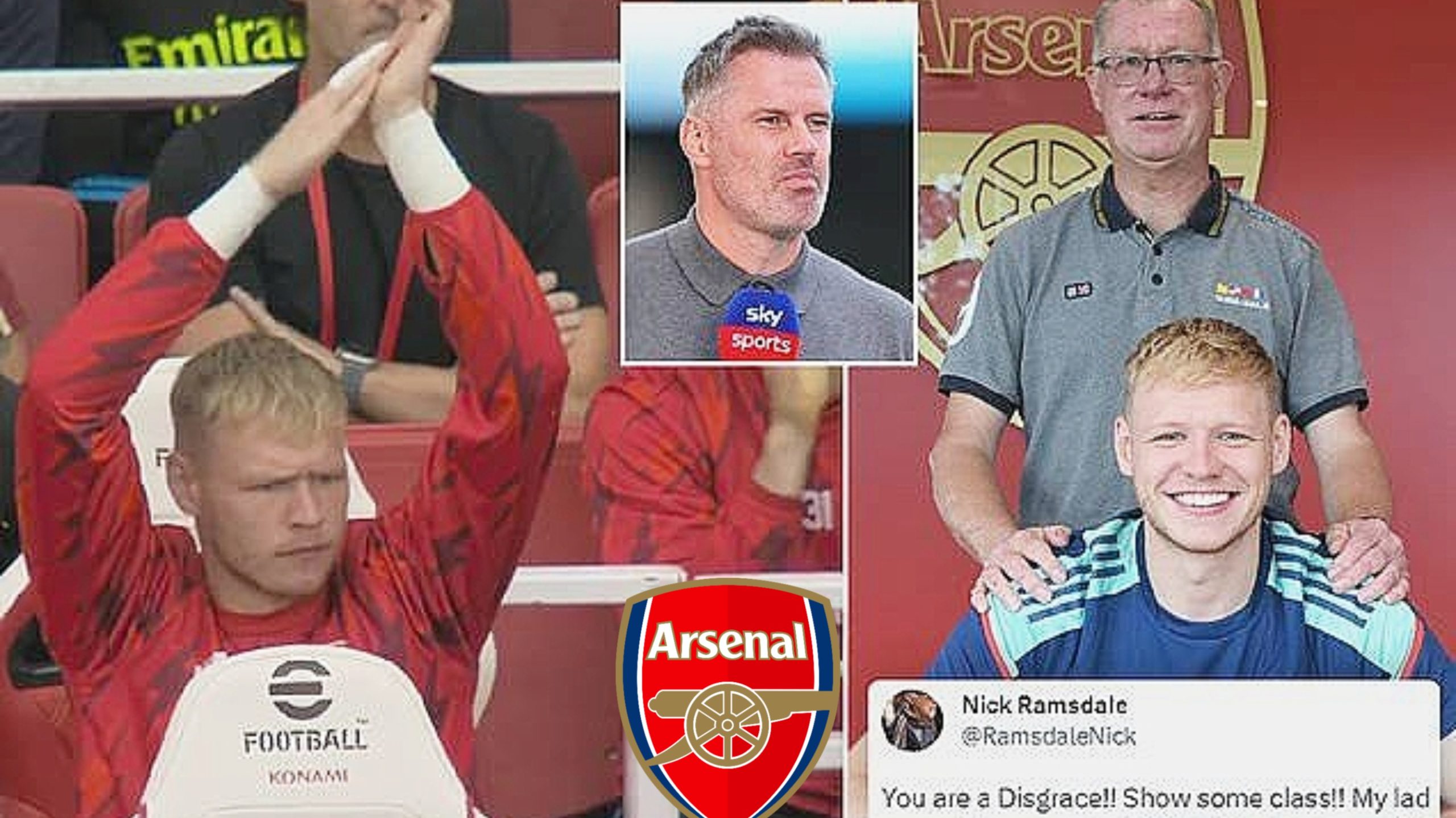 'Aaron Said something that fans need to know now': Ramsdale's dad now shares what his son has ...