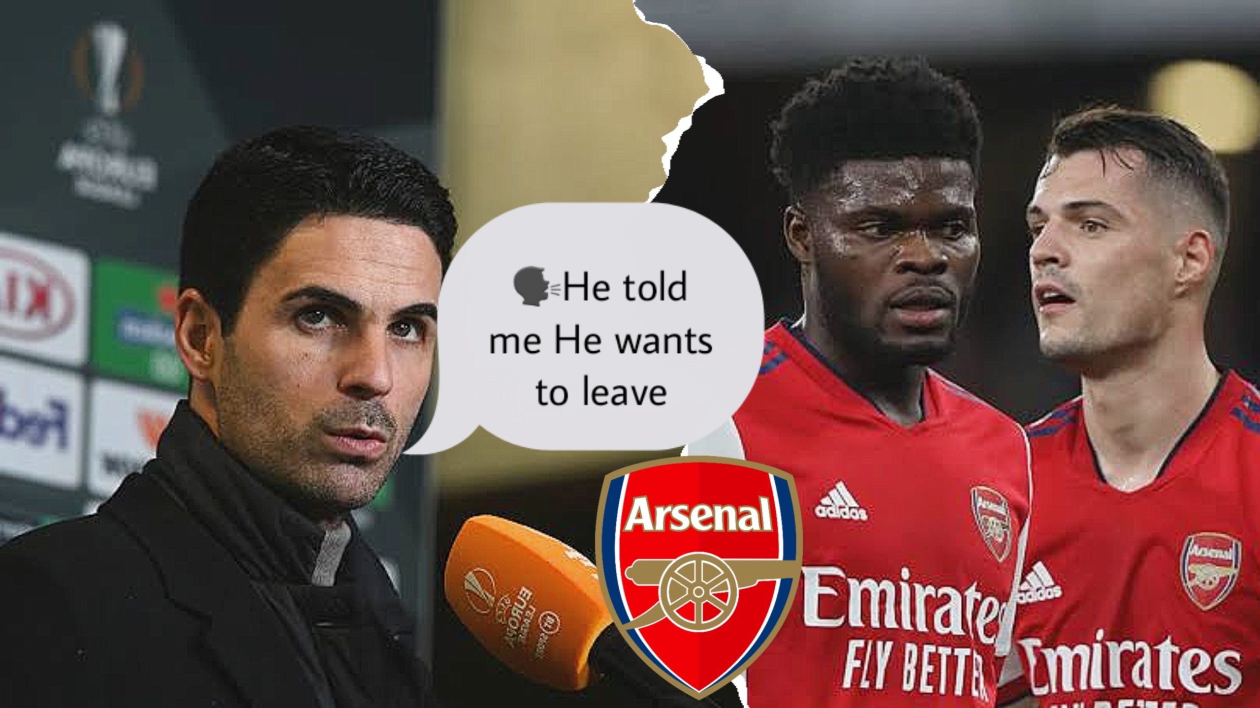 'He will leave just as Xhaka did last summer to pave way for more ...