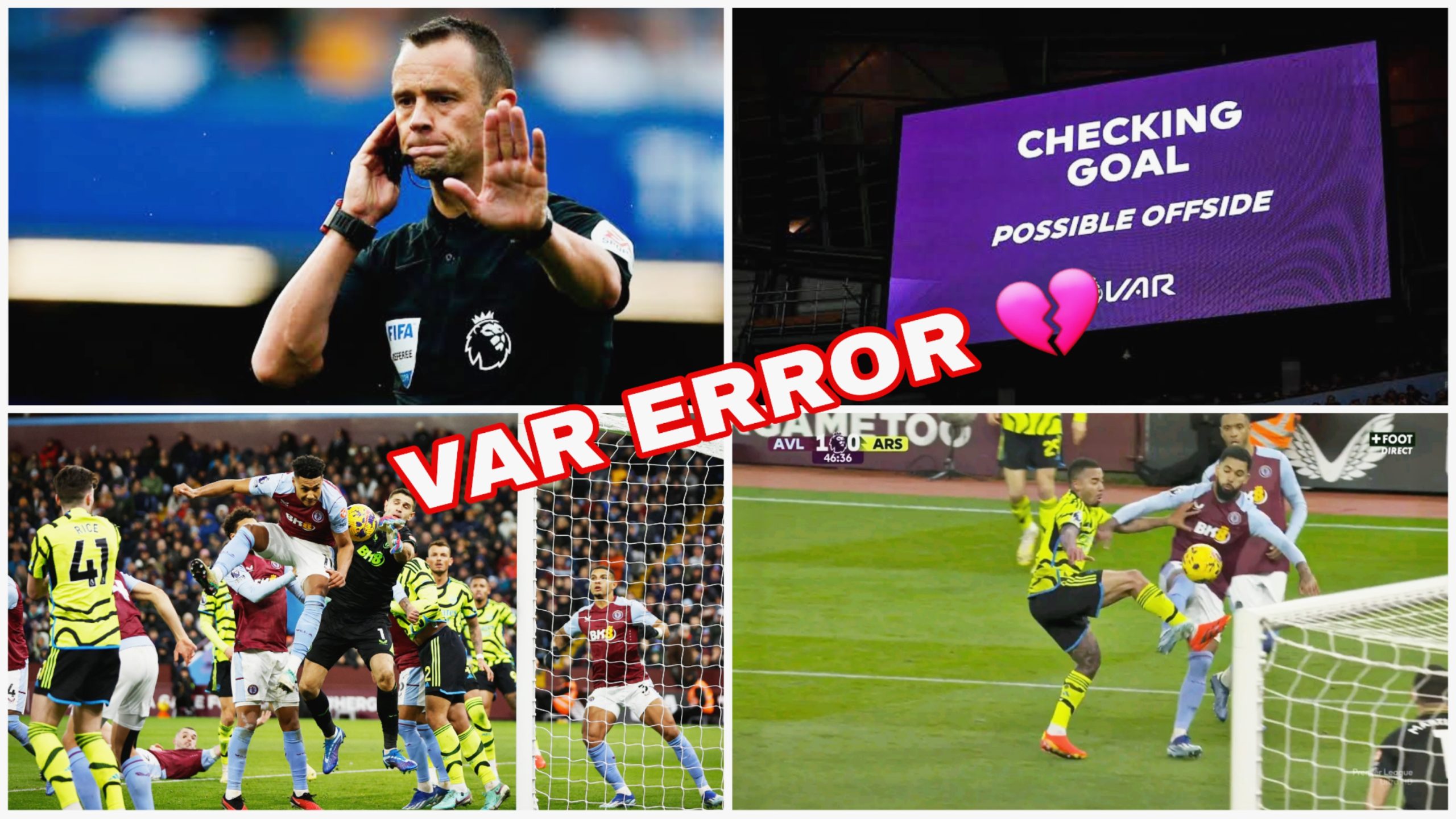 VAR Cheated Arsenal again?? Watch how VAR overturn Arsenal goal to be ...