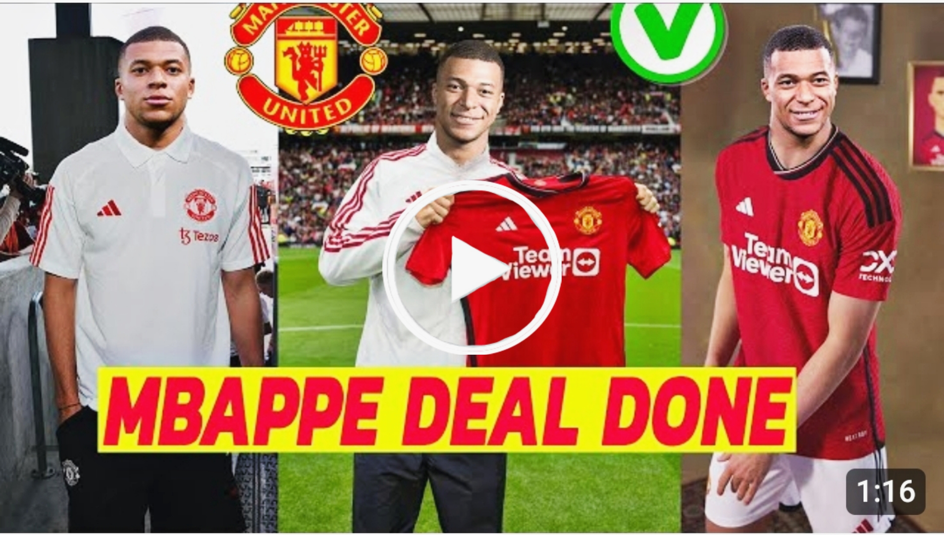 OFFICIAL NOW: French superstar Kylian Mbappe is now in London to sign ...