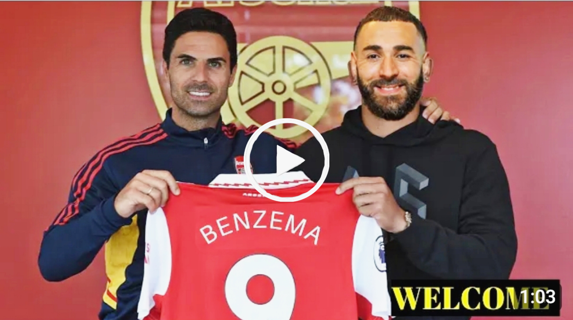 OFFICIAL NOW: Arsenal announced the signing of Karim Benzema,Player pen ...