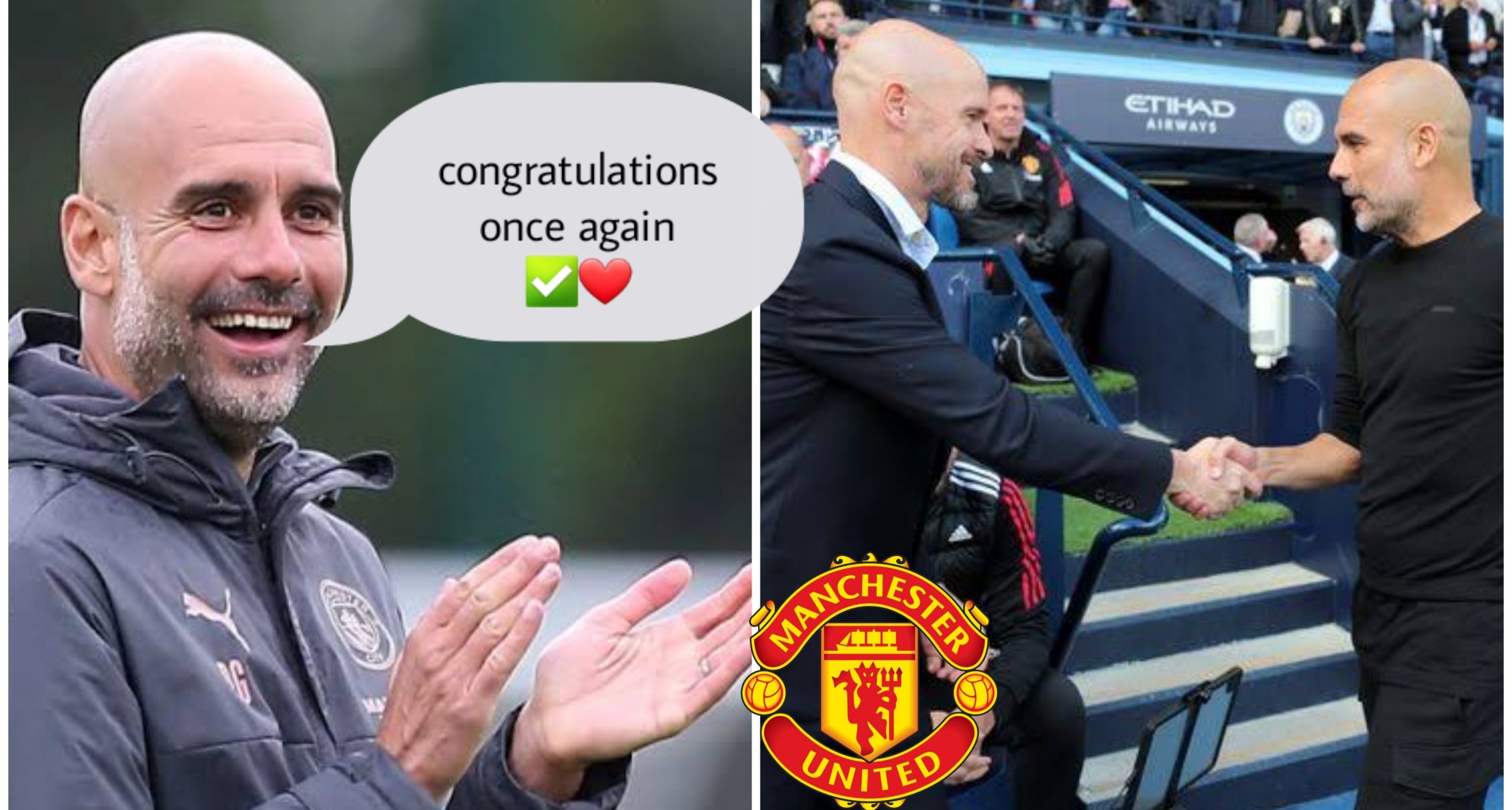 ‘Congratulations,Is not easy but you guys did it’ - Guardiola reacts to ...