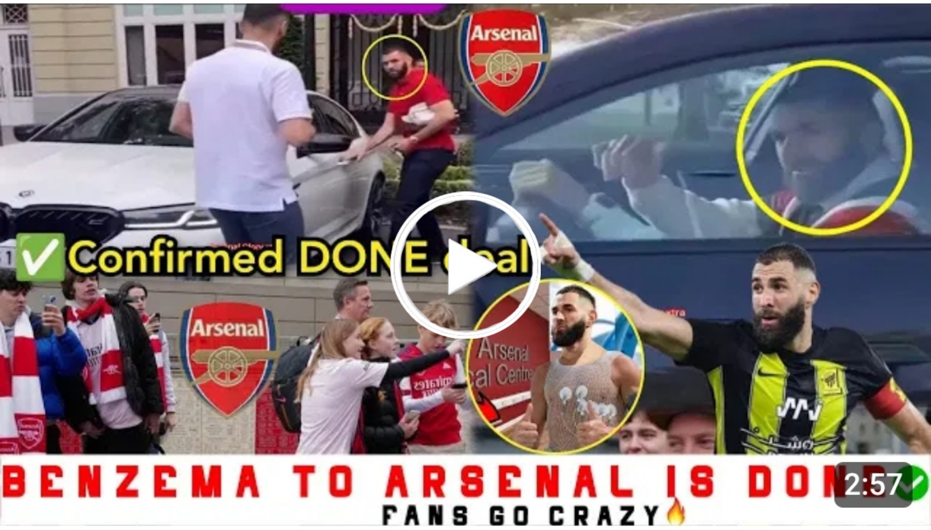 Saturday morning done deal: Arsenal new signing is now in London to ...