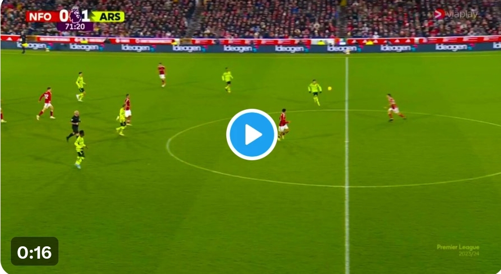 GOALLLLLLL: Bukayo Saka with overhead kick goal to make it 2-0 in favor ...