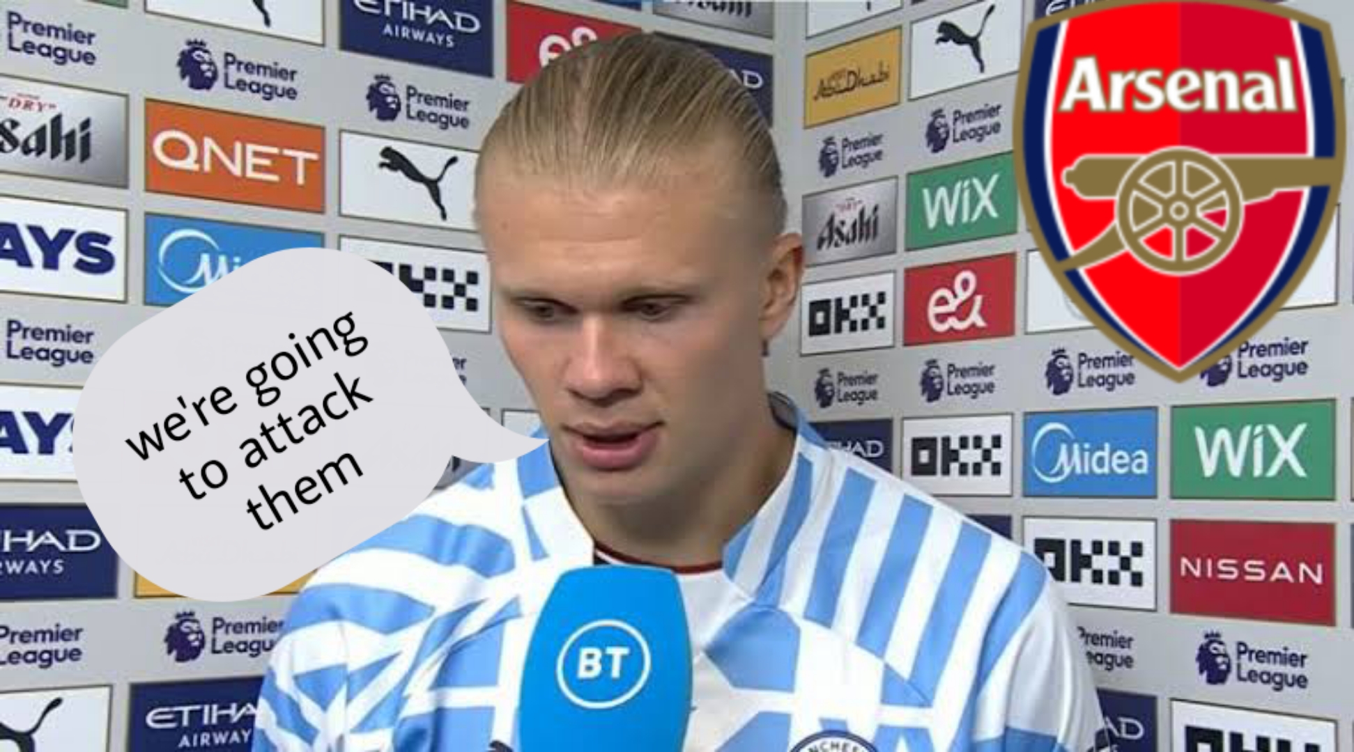 Scoring five goals against Luton is nothing to me, Imagine scoring that ...