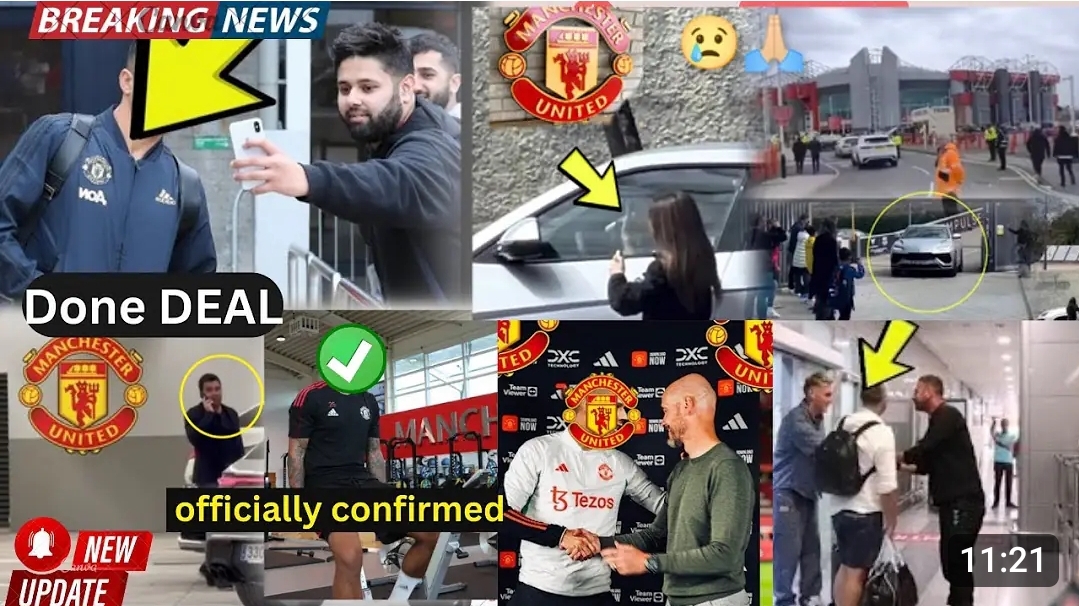Contract signed: Manchester United set to announce their first summer ...