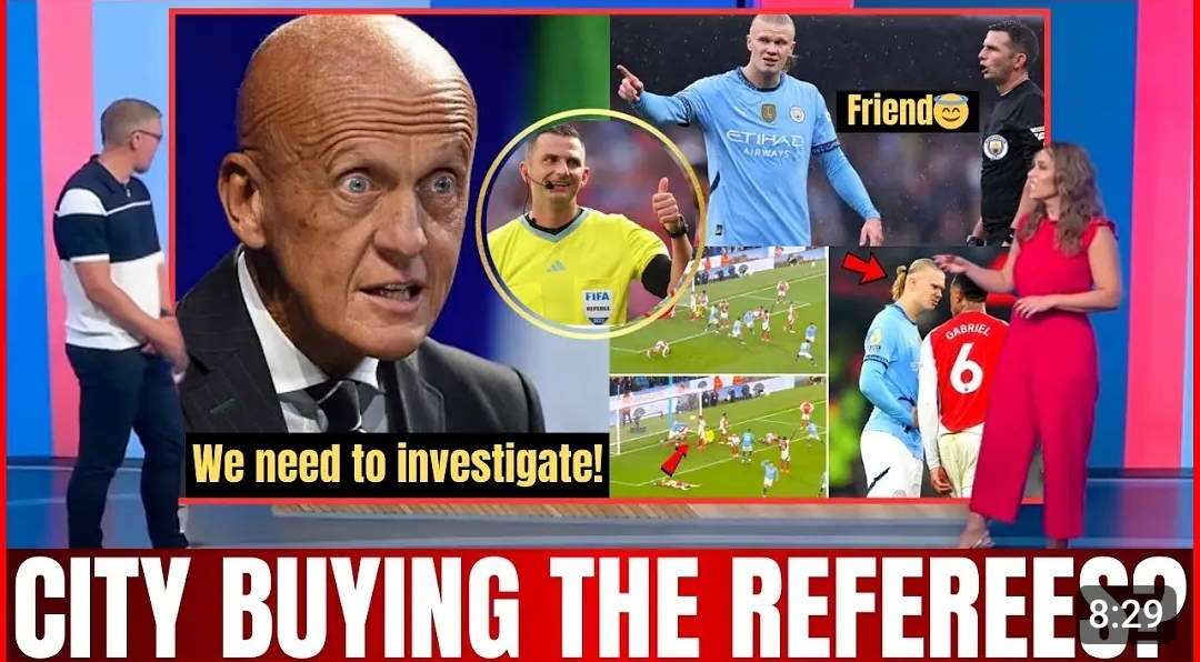 City bought the referee!! Hidden truth behind Michael Oliver harsh Red ...