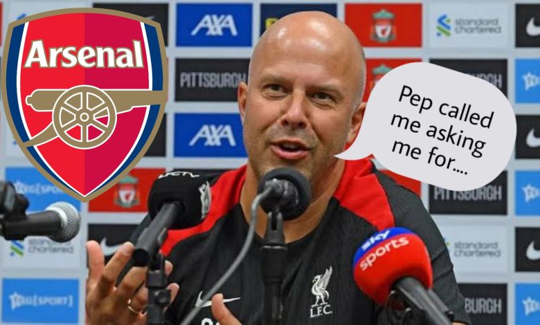“Pep Guardiola called just because of him”- Liverpool Boss Arne Slot ...