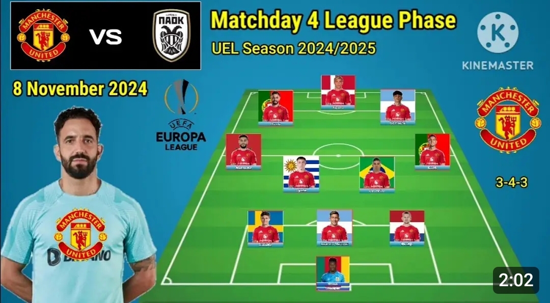 (4-3-3) Leny Yoro and Martinez partner at the back", Confirmed ...