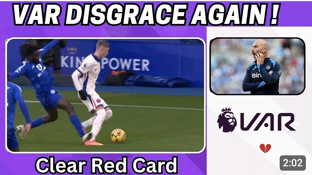 'VAR CHEATED CHELSEA AGAIN', See the career ending tackle on Cole ...