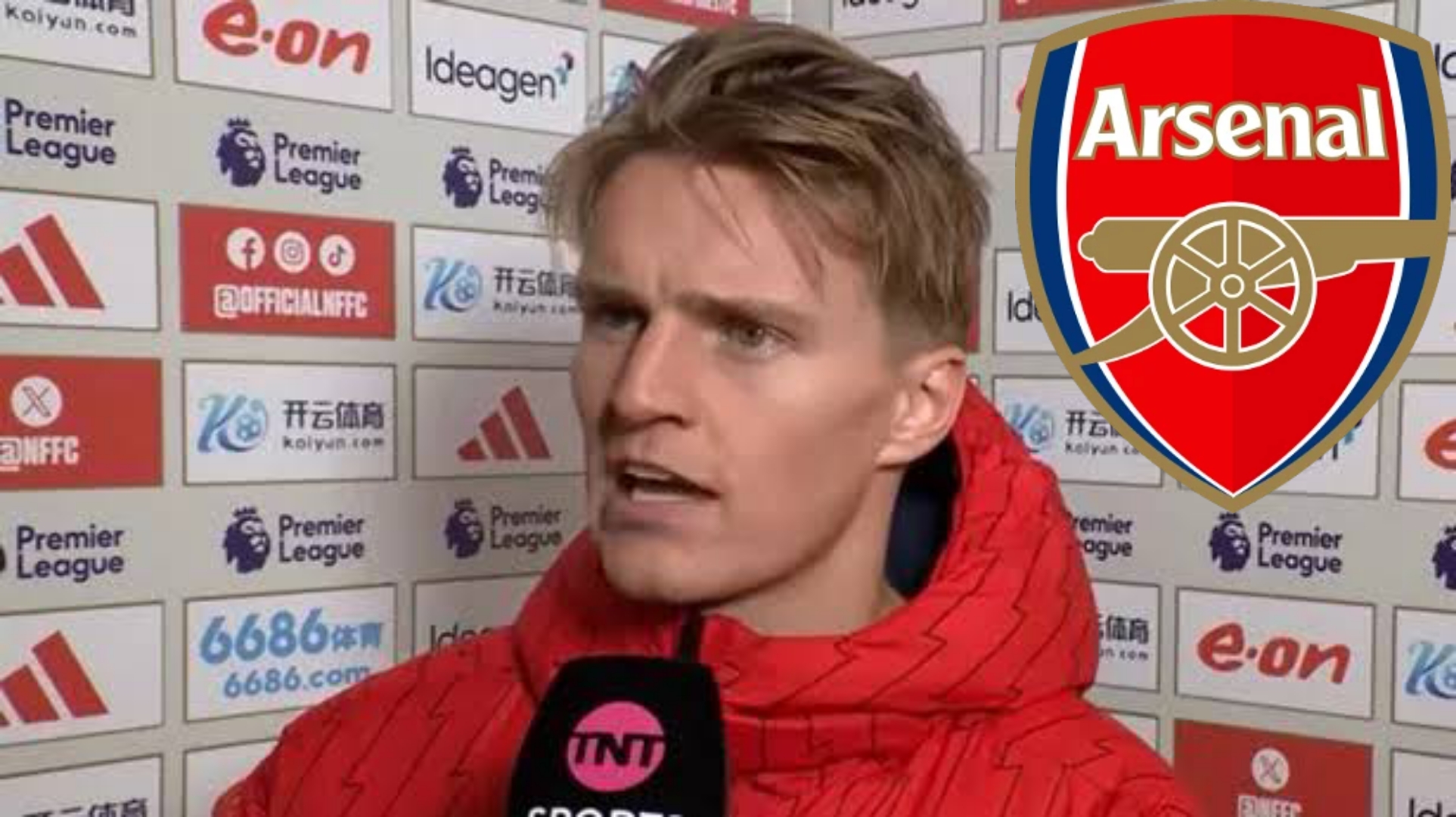 “I’m not trying to criticised Arteta but there are TWO prayers who ...
