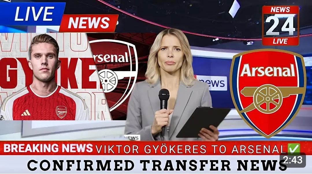 BREAKING: Arsenal completes the signing of £70m superstar,Player ...