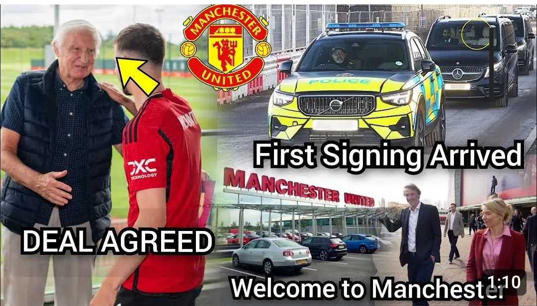 OFFICIAL NOW: Manchester United set to have completed their first ...