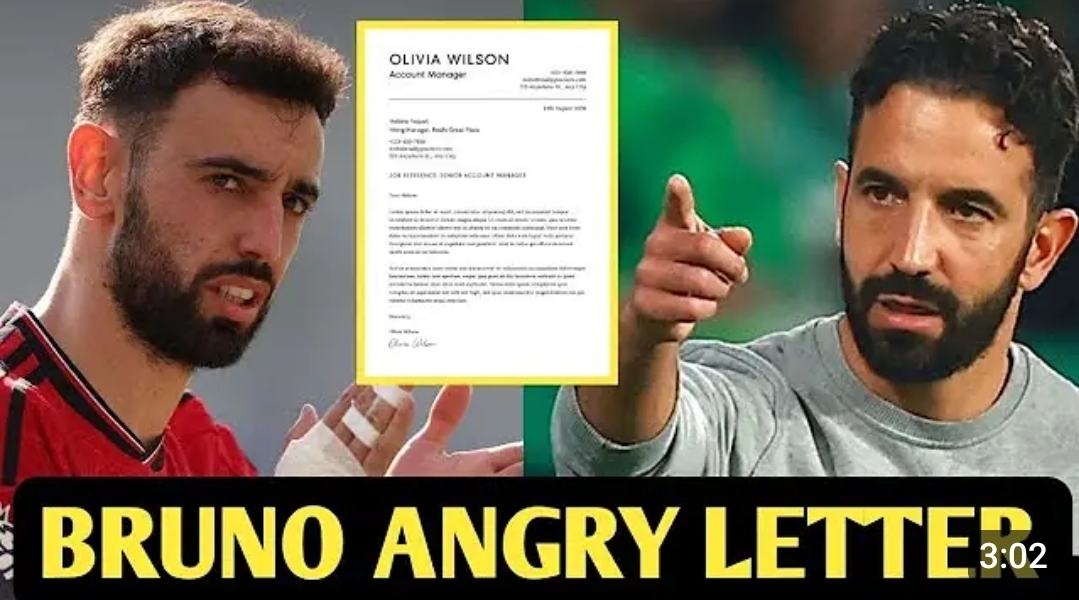 BREAKING: Bruno Fernandez finally sends 'angry' message to Ruben Amorim ...