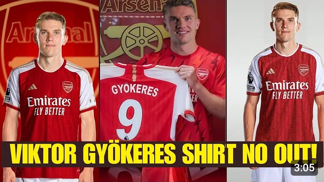 CONFIRMED: Victor Gyokeres JERSEY NUMBER confirmed amid speculation ...