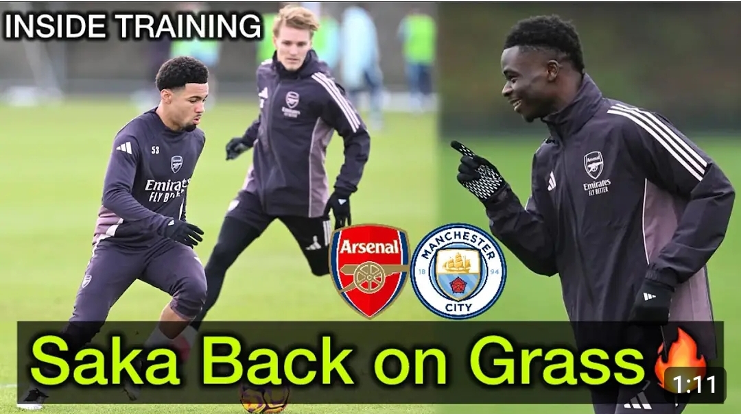 BREAKING: Bukayo Saka finally back on grass with return date announced ...