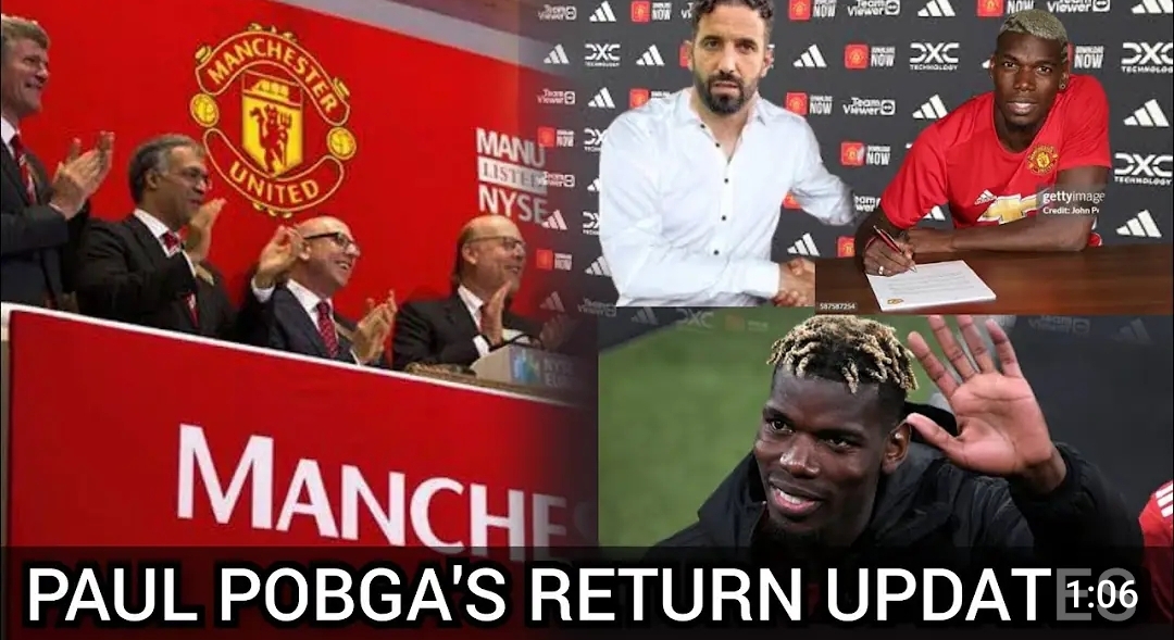 BREAKING: Paul Pogba finally signed one year contract with Man United ...