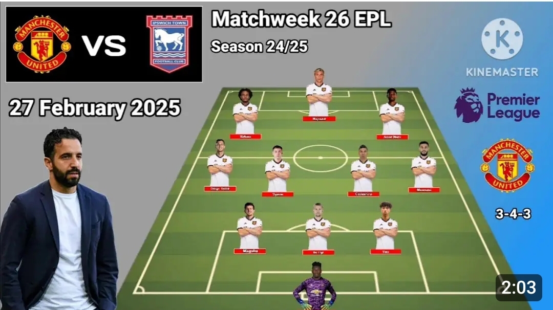 (3-4-3) Chidi Obi Handed his first premier league start", Predicted Man ...