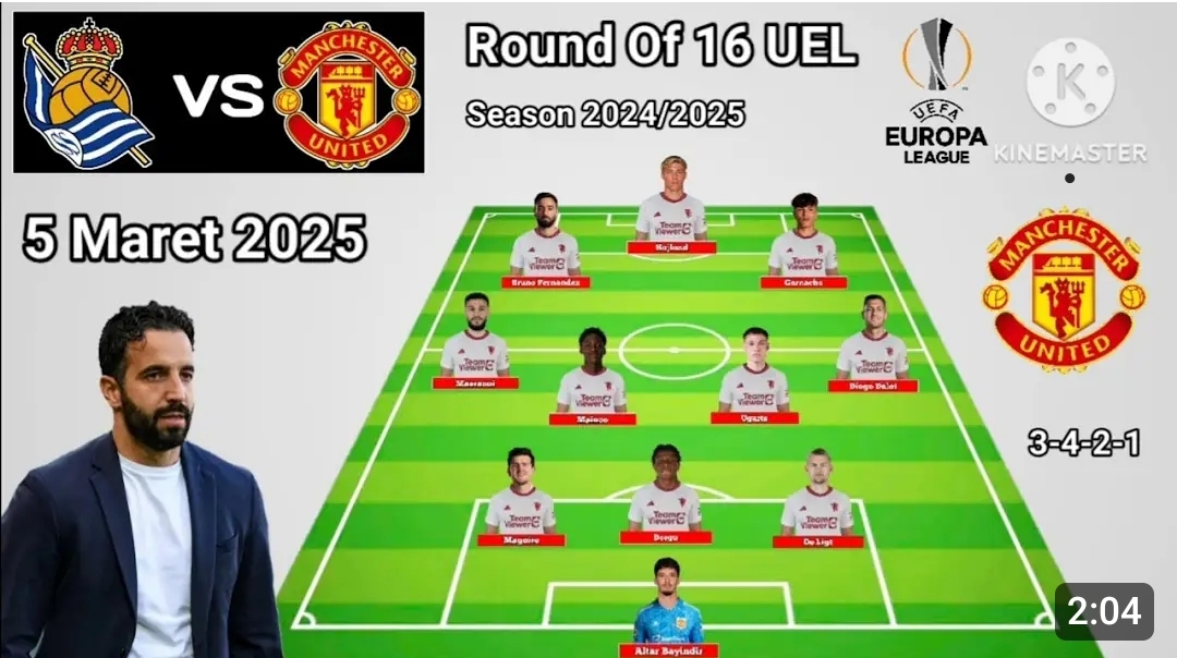 (3-4-2-1) Patrick Dorgu position changed, Mainoo back in the XI", Predicted Man United line up ...
