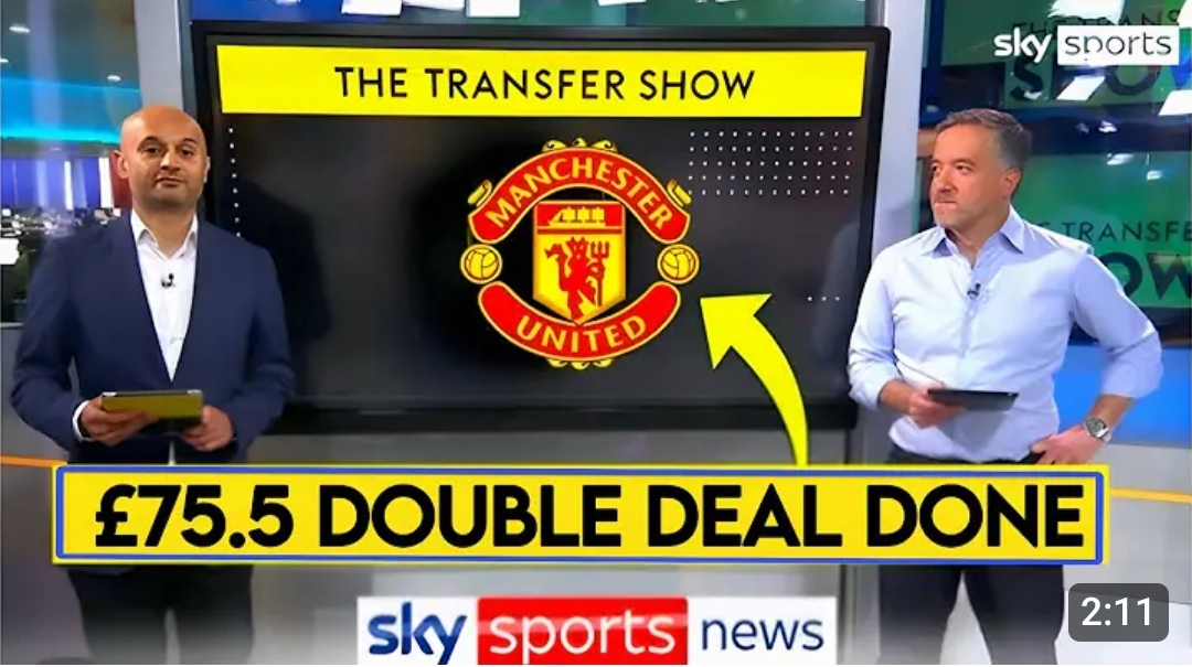 DEAL CONFIRMED: Man United announce the signing of 23yr sensational ...