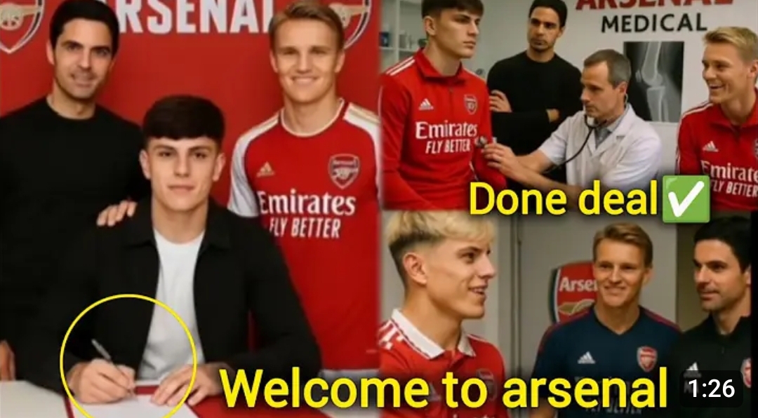 OFFICIAL: Arsenal officially announce the signing of £40m Dutch striker ...