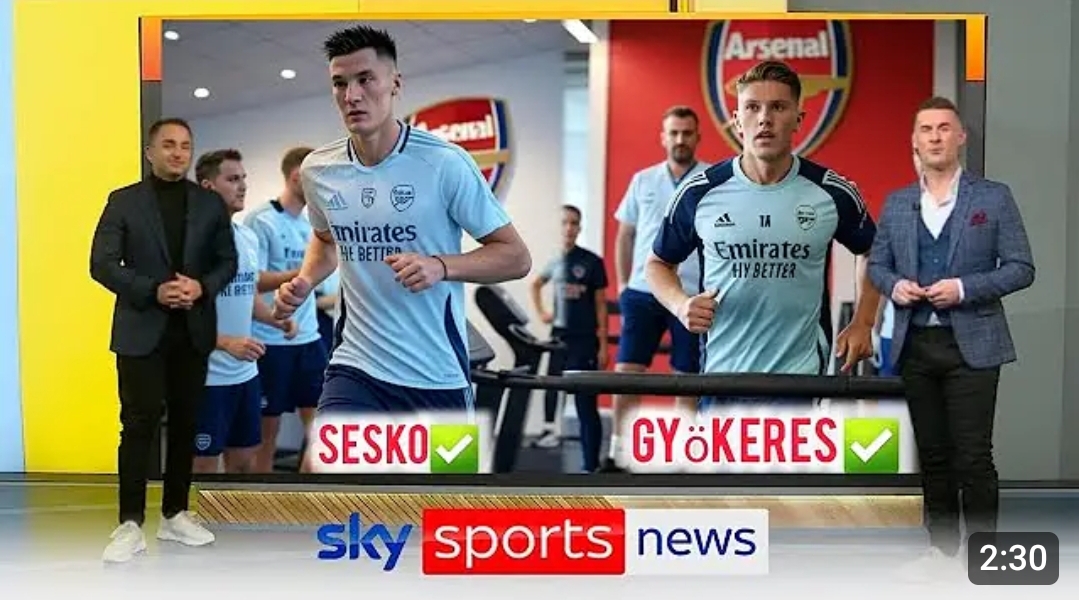 DEAL COMPLETED: Arsenal finally agreed late midnight deal to sign £70m ...
