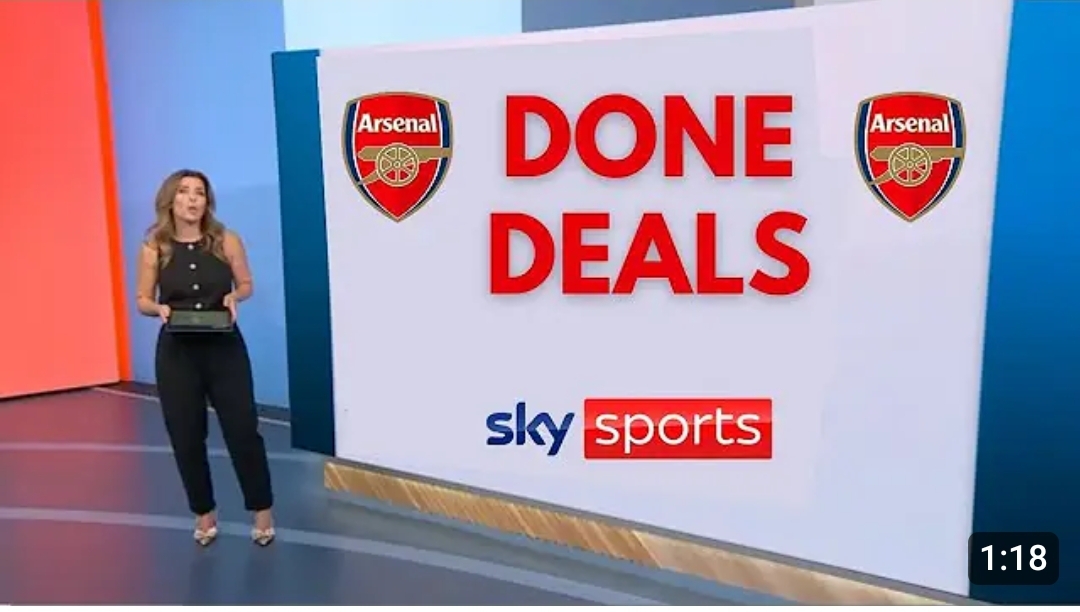 DONE DEAL: Arsenal has officially confirmed the signing of 23-year-old ...