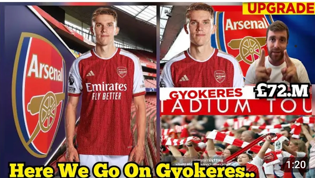 OFFICIAL NOW: Victor Gyokeres officially JOIN Arsenal on a shocking ...