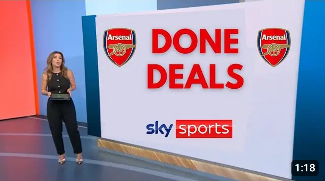 DONE DEAL: Arsenal complete the signing of Ukrainian Midfielder on a ...
